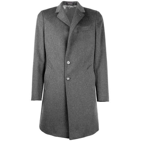 M Made In Italy | Jackets & Coats | Made In Italy Gray Wool Mens Mens ...
